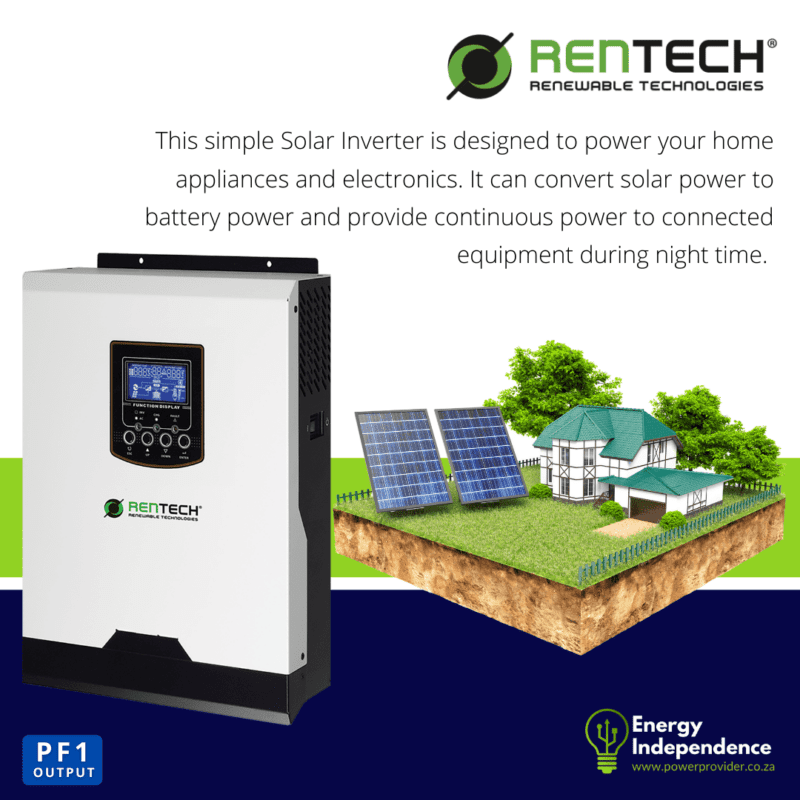 Rentech Axpert Vmii 5K 48 Off Grid Inverter With Mppt | Energy Independence