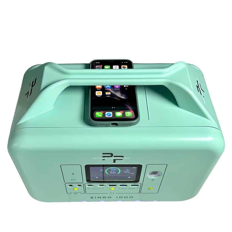 Singo 1000 Portable Power Station Mint 2000W | Energy Independence